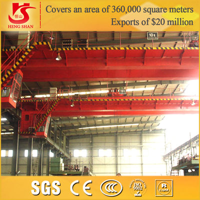 LH Electric Hoist Overhead Crane with Double Girder Double Hook supplier