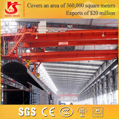 LH Electric Hoist Overhead Crane with Double Girder Double Hook supplier