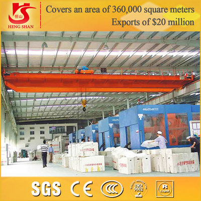 LH Electric Hoist Overhead Crane with Double Girder Double Hook supplier