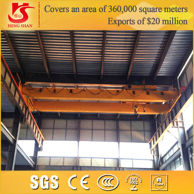 Remote Control Double Girder Overhead Crane In China Price supplier