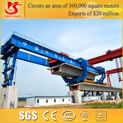 Truss type long span customized bridge crane bridge girder launcher supplier