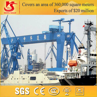 Shipbuilding Gantry Crane near sea, ship to shore crane supplier