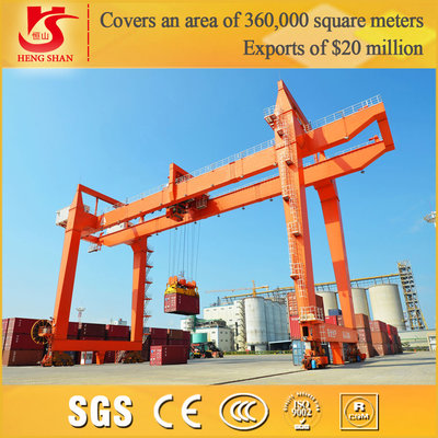 MG U Type Movable Outside Double Beam Gantry Container Crane from HY Crane supplier