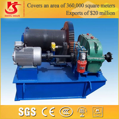 QPQ2*900KN Electric winch type gate hoist winch manufacturer from China supplier