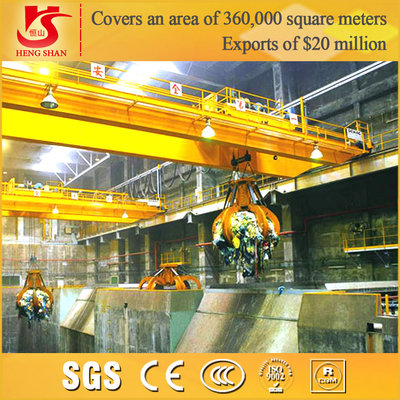 Best Sell Clamshell Crane Grab Bucket Overhead Crane supplier