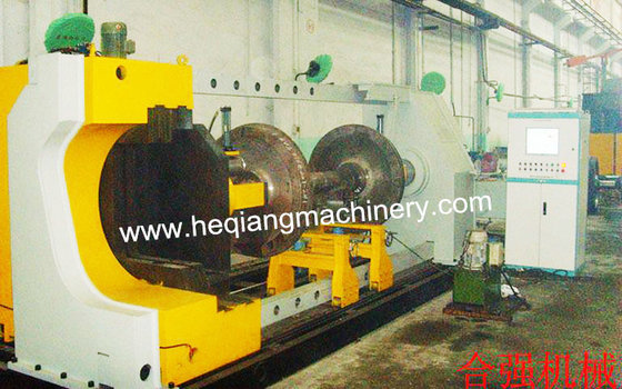HUBEI HEQIANG Horizontal Wheel Press machine,SINGLE cylinder Wheelset Press for rolling stock maintenance