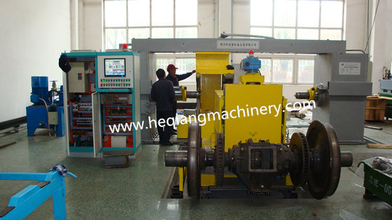 HUBEI HEQIANG Double-cylinder Hydraulic Wheel Press machine, Automatic Wheelset Press for railway rolling stock