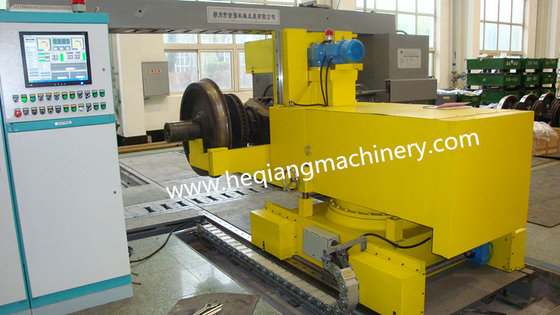 HUBEI HEQIANG Double-cylinder Hydraulic Wheel Press machine, Automatic Wheelset Press for railway rolling stock