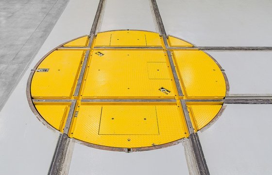 HQ73 Manual/Electrical Bogie Turntable, Railway Depot equipment