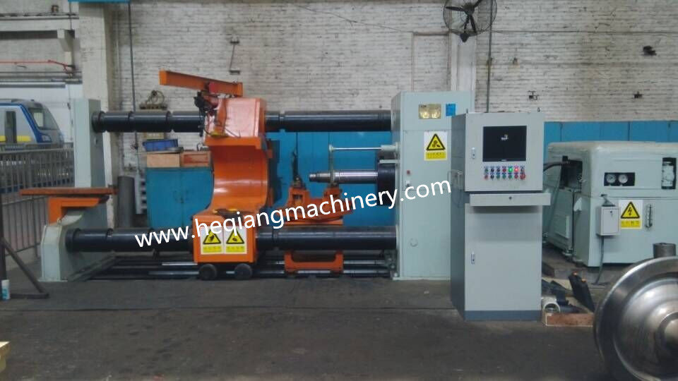 HUBEI HEQIANG Horizontal Wheel Press machine,SINGLE cylinder Wheelset Press for rolling stock maintenance