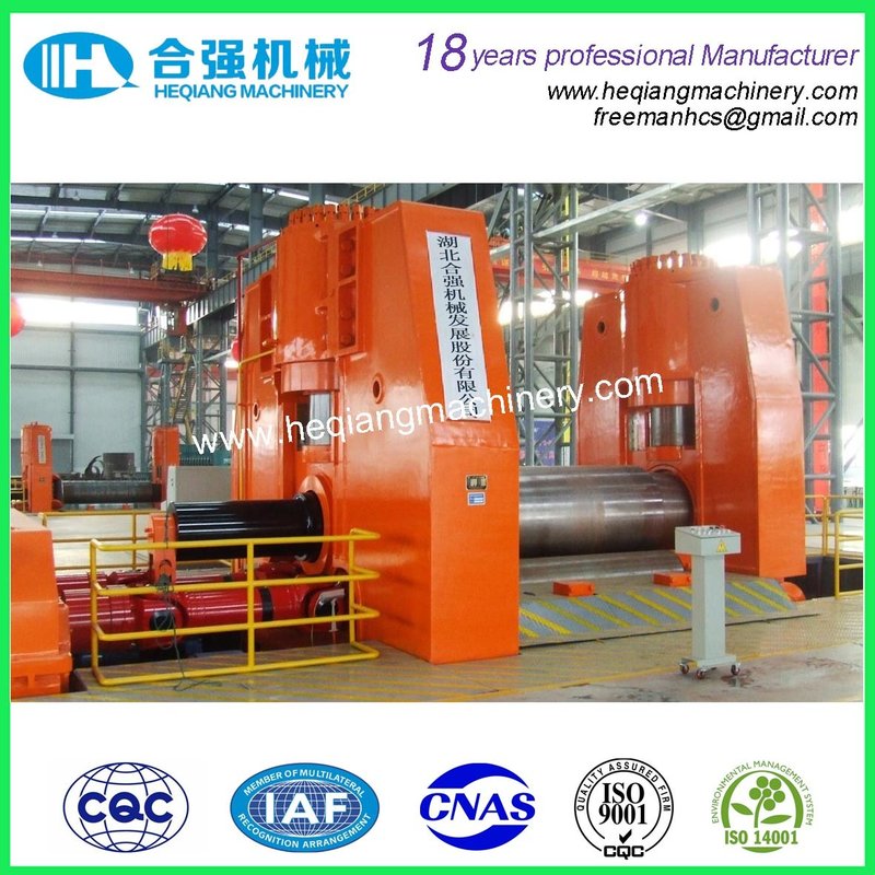 HQW11S-180x3200 New condition Level down Large-scale 3 Roller Bending Machine, Plate Rolling machine