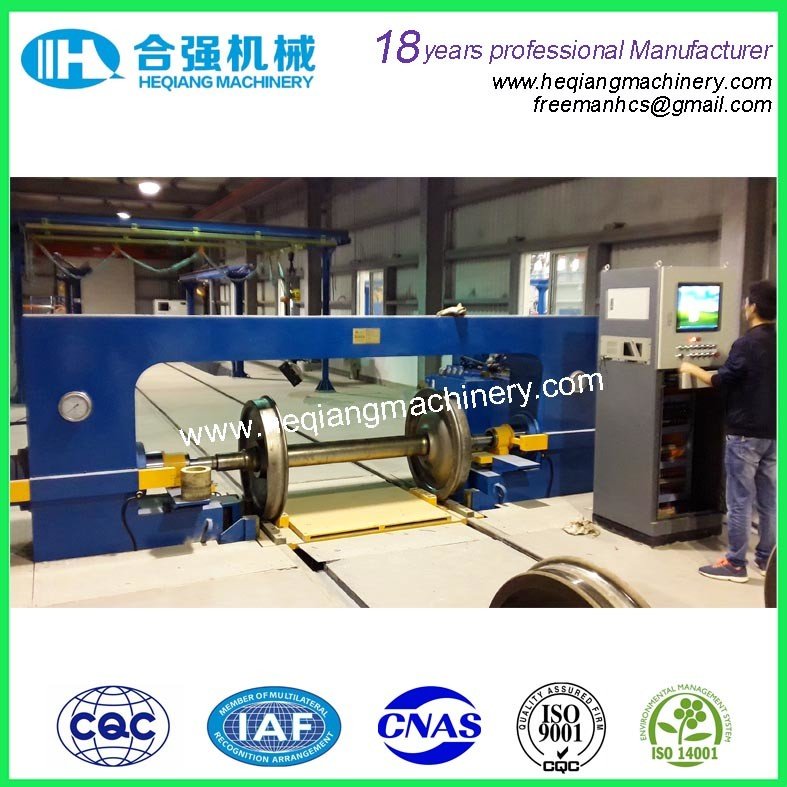 HQ32 Automatic Bearing Mounting Machine, wheelset Bearing mount Press for rolling stock maintenance