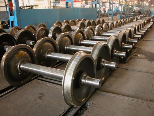 AAR Railcar Wheel sets Locomotive Rail Wheel Pairs Railway Wheelsets for Railway Rolling Stock or Railway Freight Wagons