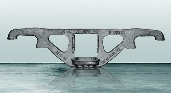 Railcar Bogie Type Mk V and Mk VII Railway Side Frame and Bolster for South Africa