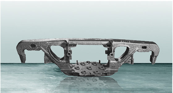 Railcar Bogie Type Mk V and Mk VII Railway Side Frame and Bolster for South Africa