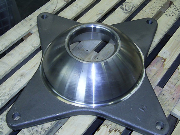 AAR forged rail center plate Casting Center Railway Pivot Plate for SNCF Railcar Bogie