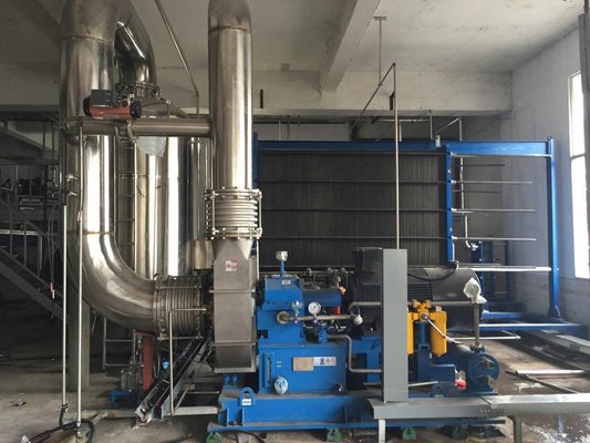 Advanced technology MVR multiple effect falling film evaporator for fructose