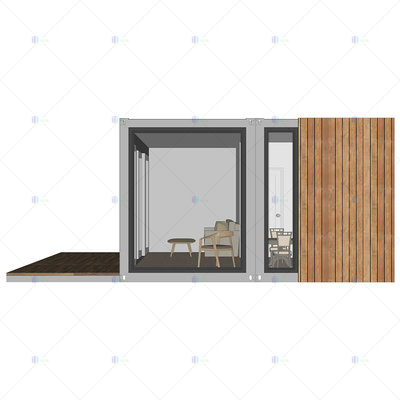 Heya-1X03 Collapsible Storage Prefab Container House 40Ft Container Storage Use prefabricated housing