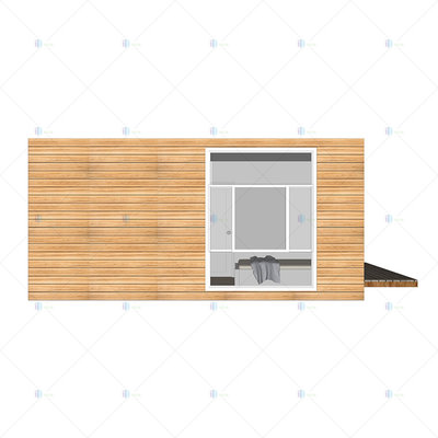 Residential - (Heya-1X05) Quick Assembly Ready Made Stable 2 Bedroom Prefabricated Case House shipping container steel