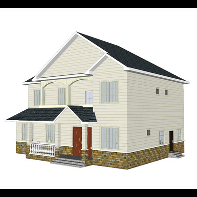 Luxury Villa - (Qb24) Standard Steel Villas Quick Assembly Steel Quality Services Luxury Steel Structure House Design