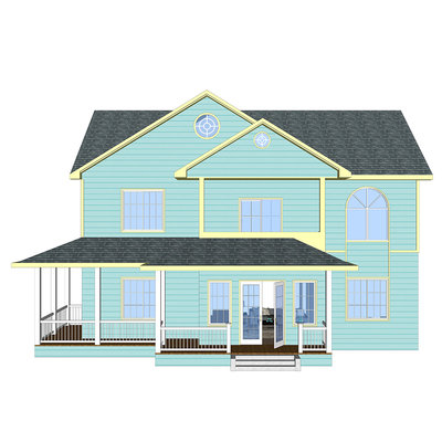 Luxury Villa - (Qb23) Beautiful Steel Villas High Quality Assembly Prefab Steel Structure House For Sale
