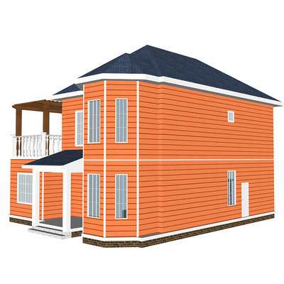Luxury Villa - (Qb22) Heya Steel Frame Sandwich Panel Pre Engineered Transportable Light Building