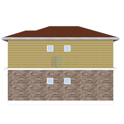 Luxury Villa - (QB20) Heya Steel Light Luxury Villa Design Building Steel Buildings Poland Project