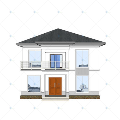 China Luxury Villa - (QB15) Sturdy Durable Steel Structure Prefab Model House Building Plans Designs FactoryLuxury Villa