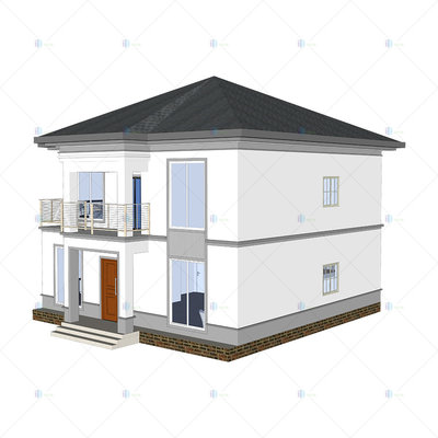 China Luxury Villa - (QB15) Sturdy Durable Steel Structure Prefab Model House Building Plans Designs FactoryLuxury Villa