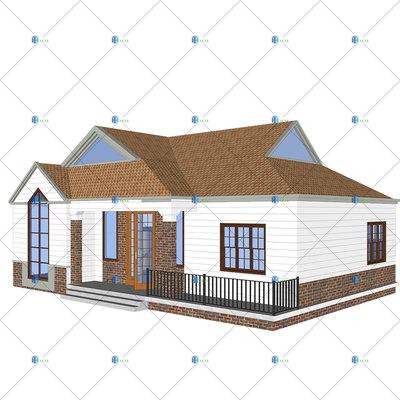 Luxury Villa - (QB01) Heya Steel Light Luxury Villa Design Building Steel Buildings Poland Project