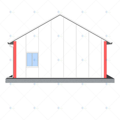 Heya-2B01-A China 2 room sandwich panel house best selling prefab building factory