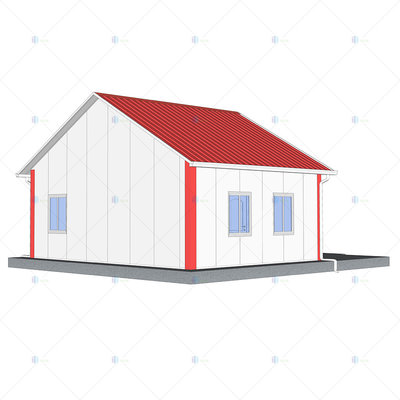 Heya-2B02-A China 2 room sandwich panel house ready made prefabricated house