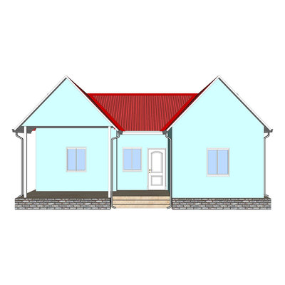 Heya-2S09 Deign Of Flat Pack Shipping Prefabricated House Norway Personal House Use