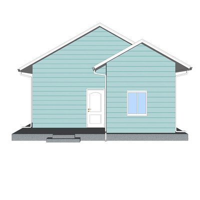 Heya-2Q01 China 2 room light gauge house resdy made steel prefab house on sale