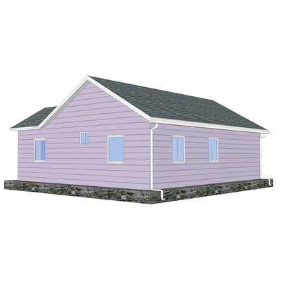 Heya-2Q05 China 2 room light gauge house flat pack eco friendly malaysia price