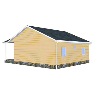 Heya-2Q08 Heya Hot Sale Low Cost Turnkey Prefab Prefabricated Garden House Philippines