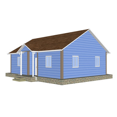 Heya-3B02-B China 3 room sandwich panel house prifabricated construction India price