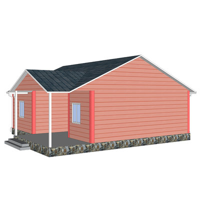 Heya-2B08-B Prefabricated House In Puerto Rico Prefab Sandwich Panel House Kits
