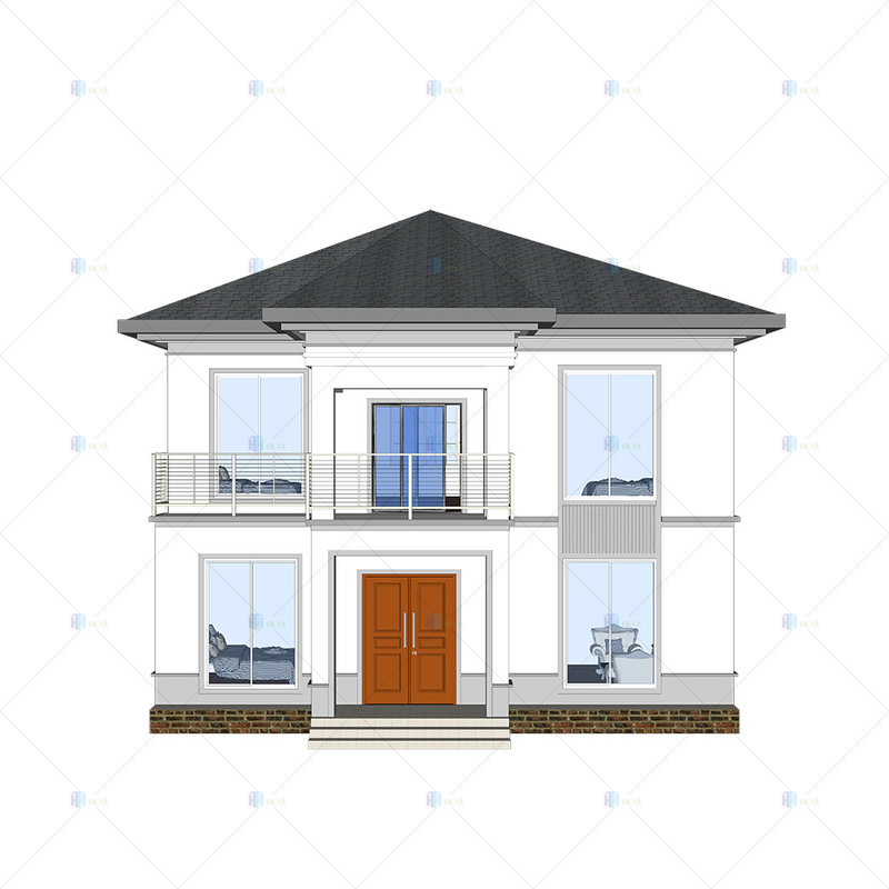 China Luxury Villa - (QB15) Sturdy Durable Steel Structure Prefab Model House Building Plans Designs FactoryLuxury Villa