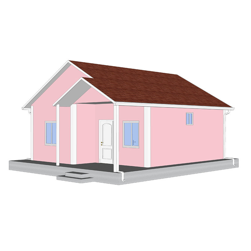 Heya-2S02 China 2 bedroom foamed cement house ready made prefab lodge manufacturer