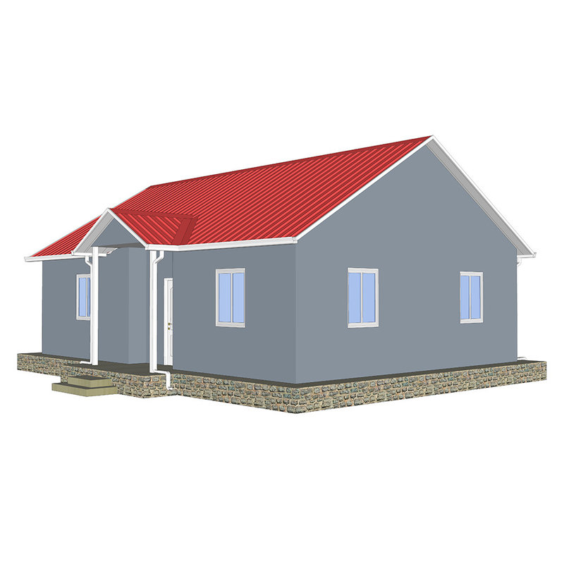 Heya-3S02 China 3 bedroom foamed cement easy build house design in South Africa