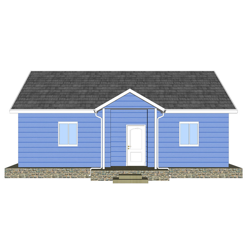 Heya-3Q02 China 3 room light gauge house fast build affordabled prefabricated house