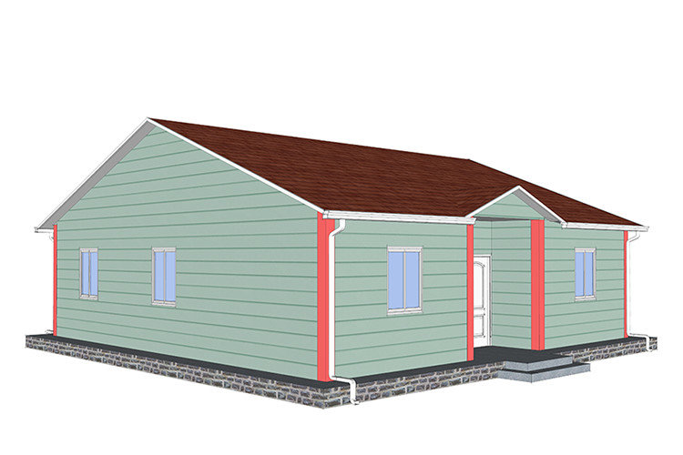 Heya-3B01-B China 3 room sandwich panel house malaysia price easily constructed home design