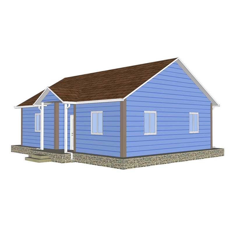 Heya-3B02-B China 3 room sandwich panel house prifabricated construction India price
