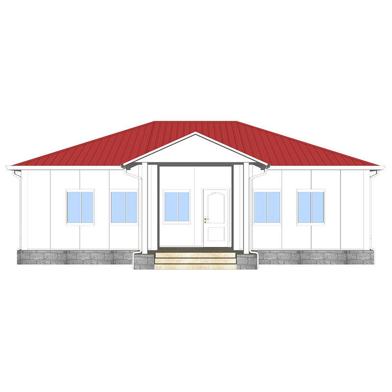 Heya-3B03-A China 3 room sandwich panel house best selling modern design