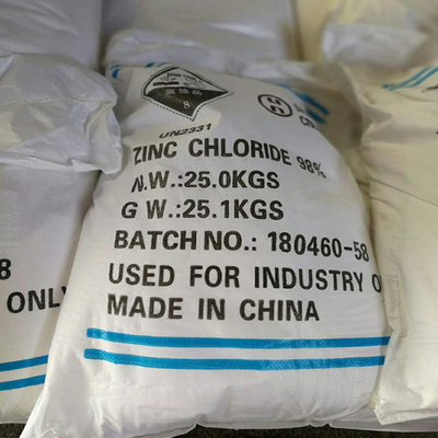 Dry Cell Battery grade Zinc Chloride 96% 98%/Export  Battery grade Zinc Chloride 98%96% supplier
