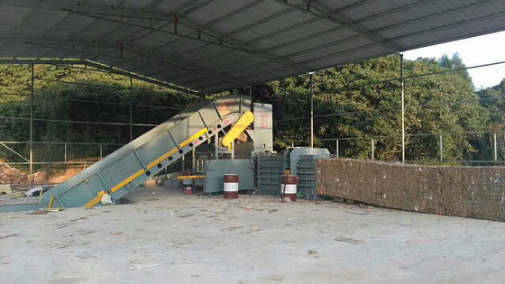 YDW250 Full-Automatic Horizontal Baler for Pressing Waste Paper Bale with 120T Pressure supplier