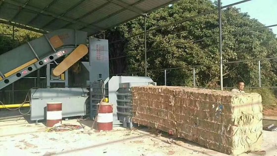 20~25t/h Full Automatic Waste Paper Baling Machine with Conveyor from HFBALER supplier