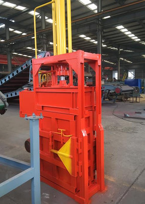 Manual Operate Vertical Type Waste Cotton Baler Machine from HFBALER supplier