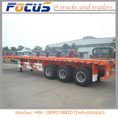 40FT Container Skeleton Skeletal Truck Tractor Semi Trailer with 2 / 3 axles